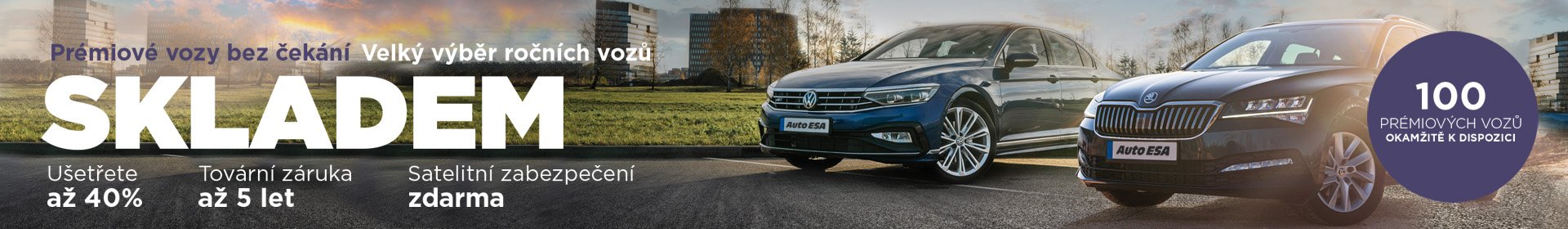 Zánovní vozy | Autobazar AutoESA